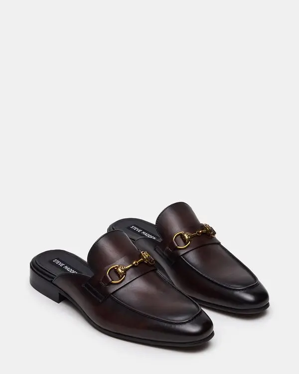 Steve Madden Jovian Slip-on Mule With Horsebit Accent