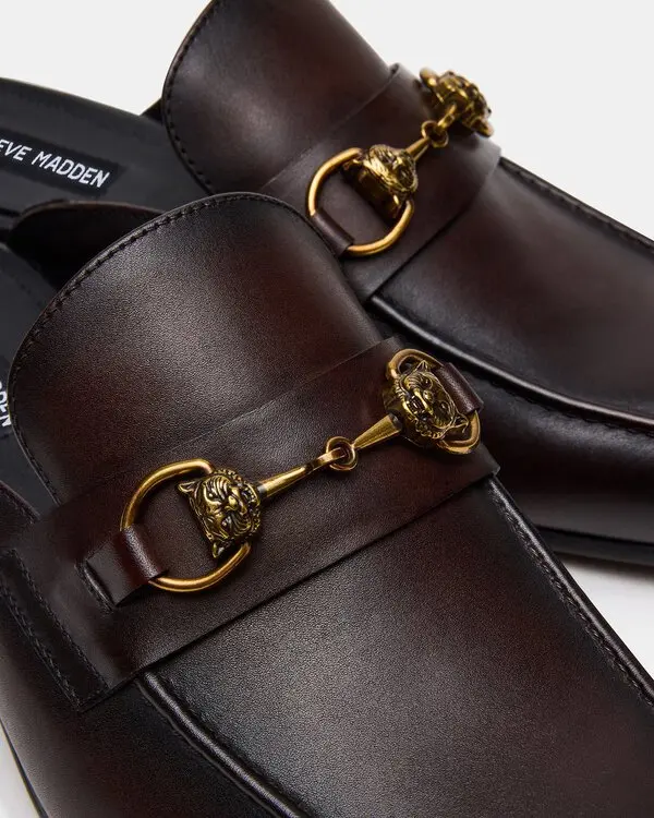 Steve Madden Jovian Slip-on Mule With Horsebit Accent