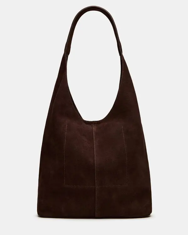 Steve Madden Suede Hobo Tote Bag