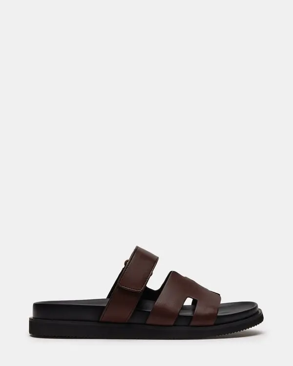 Steve Madden Maiven Slide Sandals - Brown