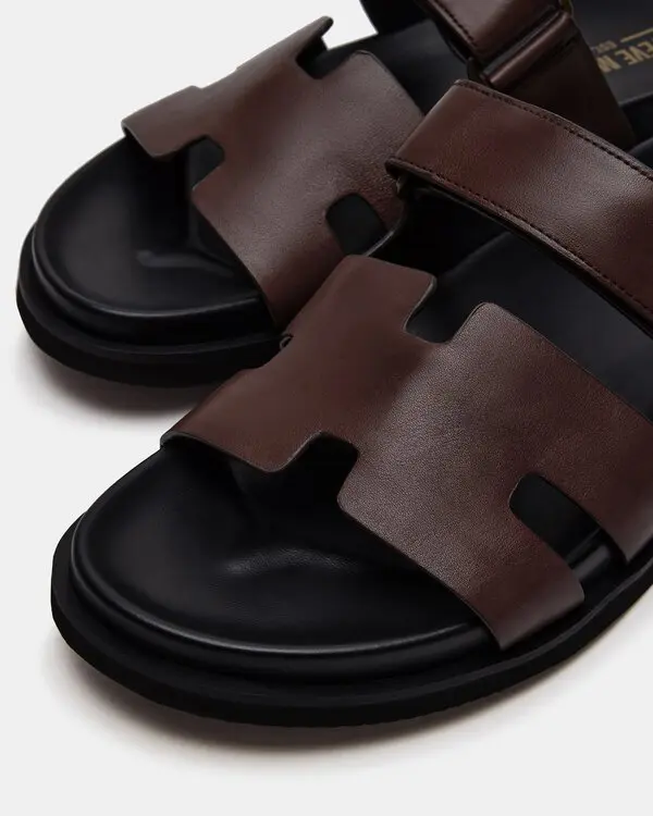 Steve Madden Maiven Slide Sandals - Brown