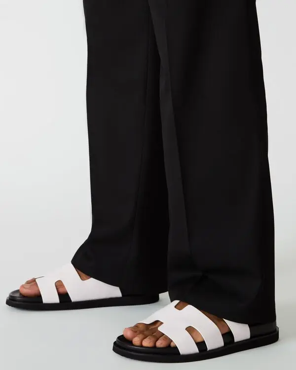Steve Madden Maiven Slide Sandals - White