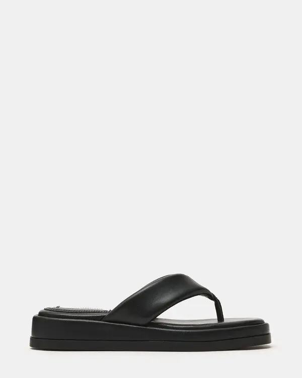 Steve Madden Bella Thong Sandals - Black