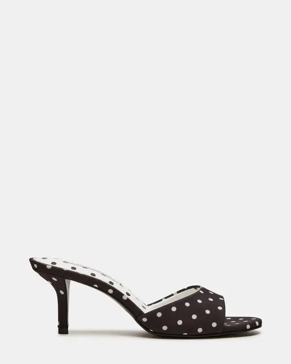 Steve Madden Kendrix Polka Dot Mule Heels