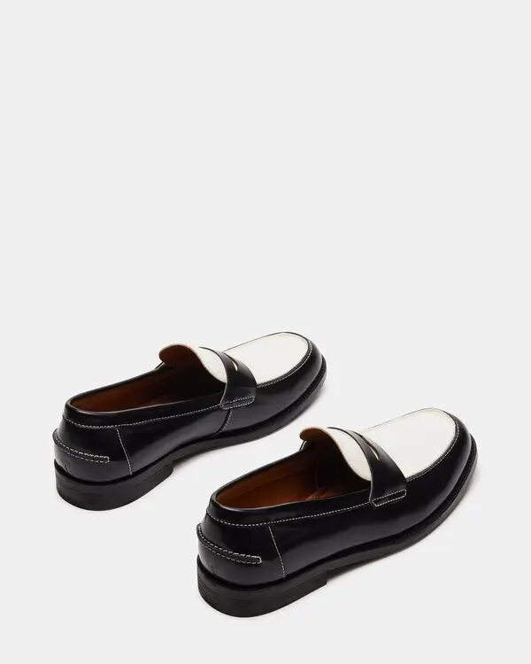 Steve Madden Natan Leather Slip-on Loafers