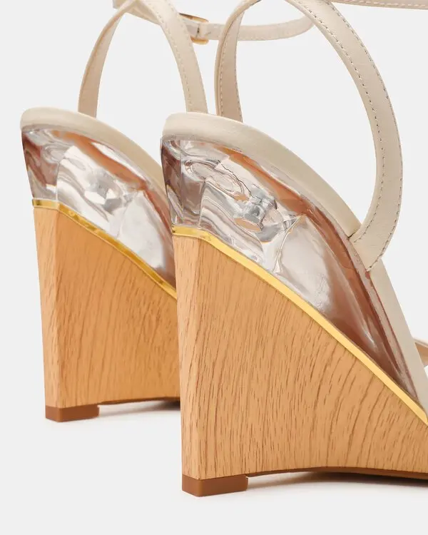 Steve Madden Sorynn Gold Detail Heels
