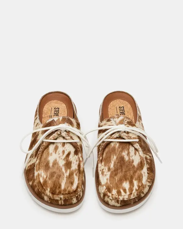 Steve Madden Sailor Brown White Slip-on Casual Shoes