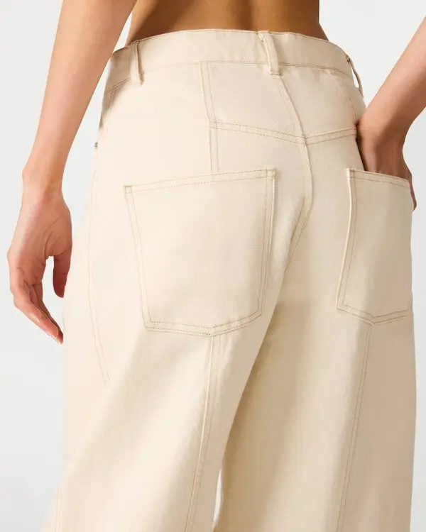 Steve Madden Austin High-rise Barrel Jean