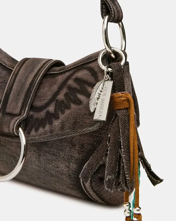 Steve Madden Albany Denim Shoulder Bag