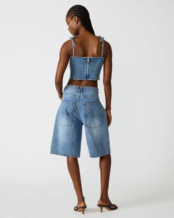 Steve Madden Meaghan Top Sleeveless Cropped Tops