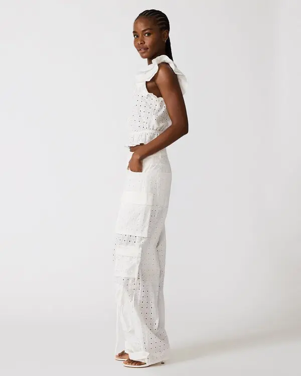 Steve Madden Mayra Top Sleeveless Button Up Tops