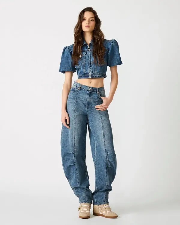 Steve Madden Austin High-rise Barrel Jeans