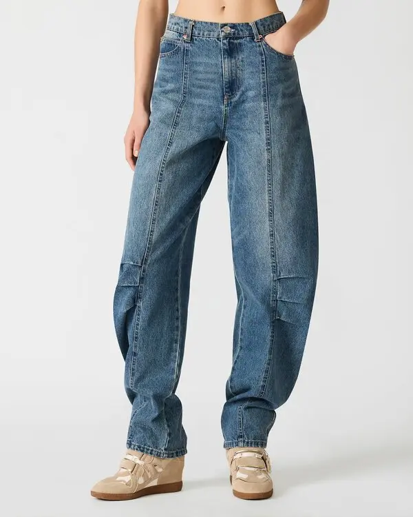 Steve Madden Austin High-rise Barrel Jeans