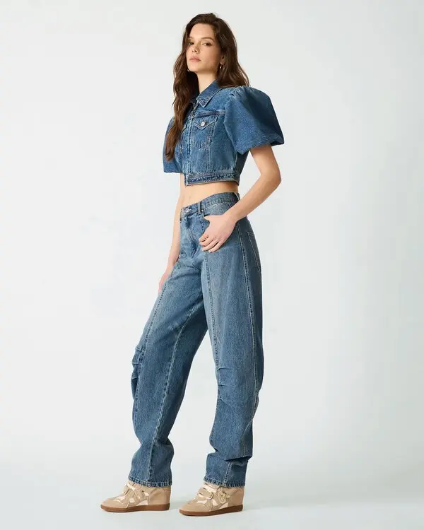 Steve Madden Austin High-rise Barrel Jeans