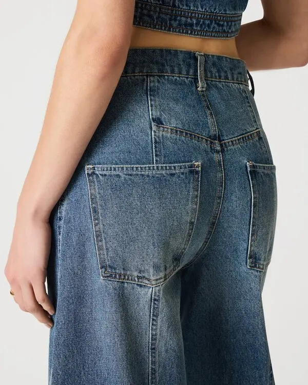 Steve Madden Austin High-rise Barrel Jeans