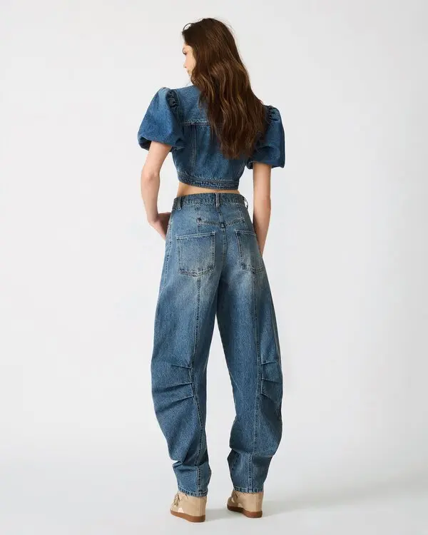 Steve Madden Austin High-rise Barrel Jeans