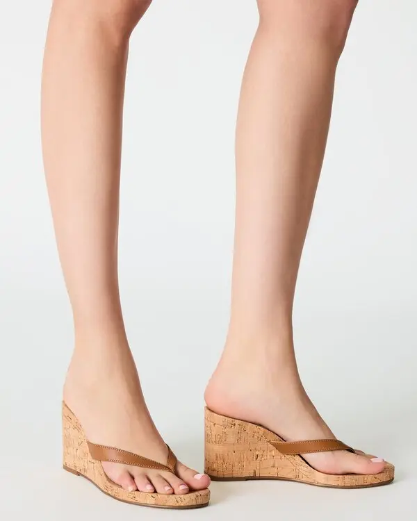 Steve Madden Playing Cork Thong Sandals