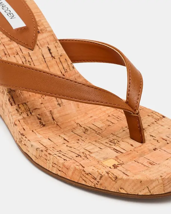 Steve Madden Playing Cork Thong Sandals