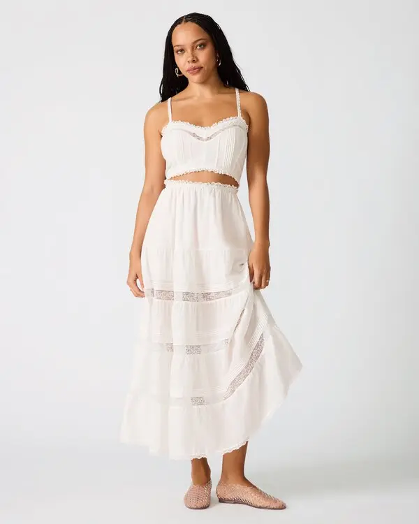 Steve Madden Elisse Top Sleeveless Cropped Tops