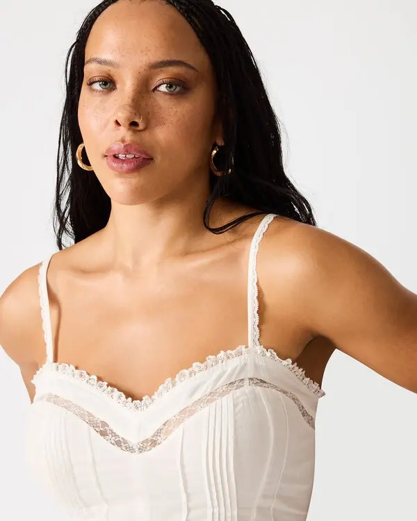 Steve Madden Elisse Top Sleeveless Cropped Tops