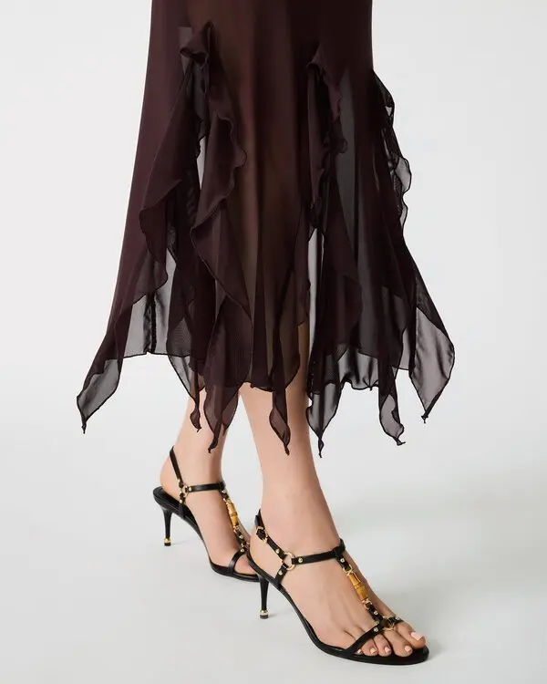 Steve Madden Mariane Dress Sleeveless Mesh Dresses
