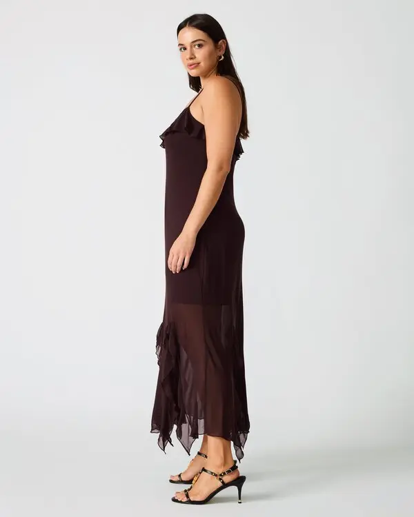 Steve Madden Mariane Dress Sleeveless Mesh Dresses