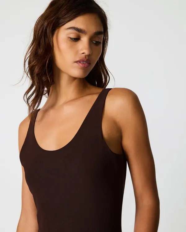 Steve Madden Sharlene Sleeveless Mesh Maxi Dress