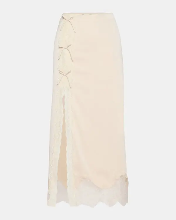 Steve Madden Lissandra Midi Skirt - Ivory