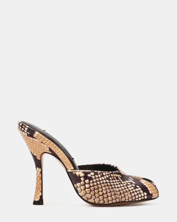 Steve Madden Jules Peep Toe Mule Heels