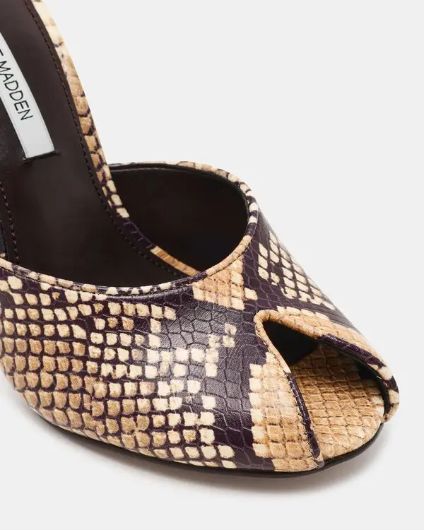 Steve Madden Jules Peep Toe Mule Heels