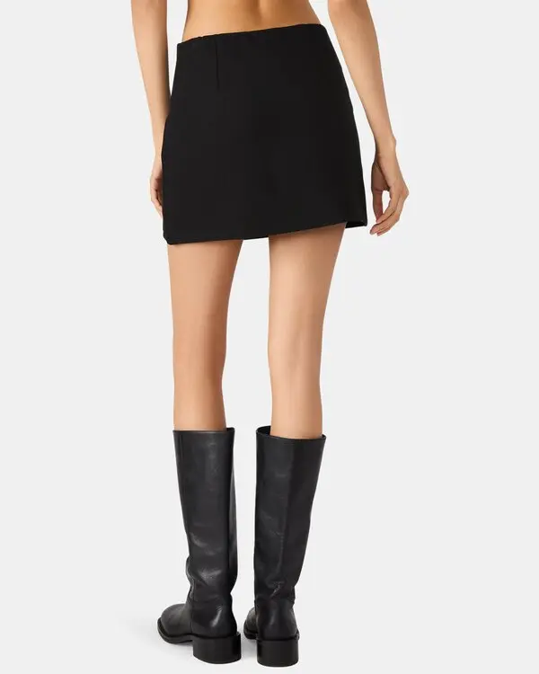 Steve Madden Cindi Essential Mini Skort - Black