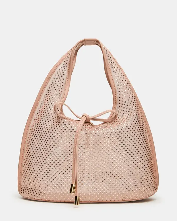 Steve Madden Sheer Rhinestone Embellished Handbag
