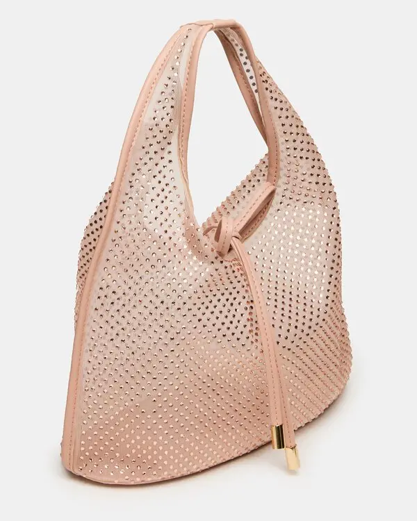 Steve Madden Sheer Rhinestone Embellished Handbag
