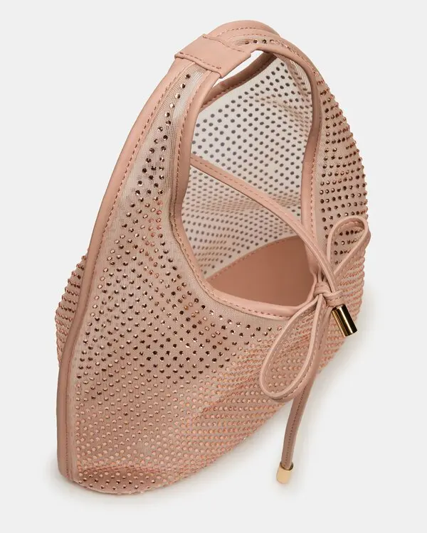 Steve Madden Sheer Rhinestone Embellished Handbag