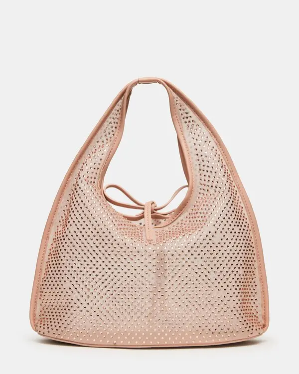 Steve Madden Sheer Rhinestone Embellished Handbag