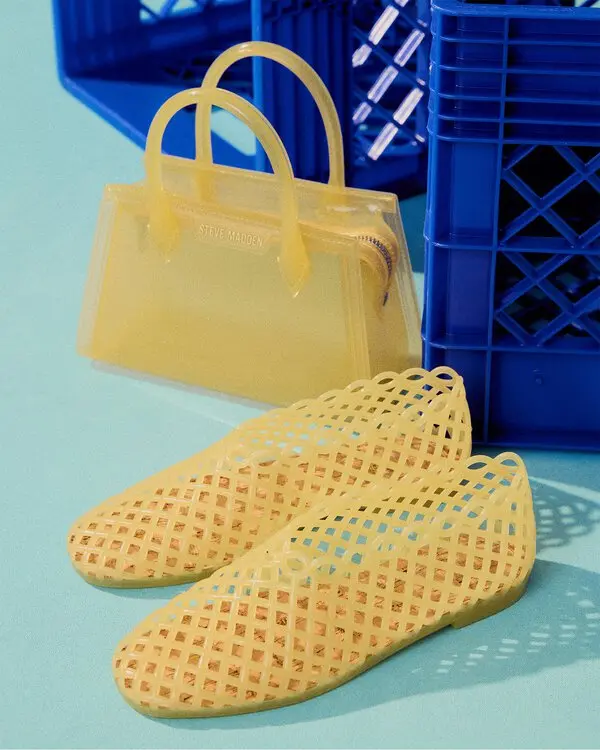 Steve Madden Peach Jelly Bag