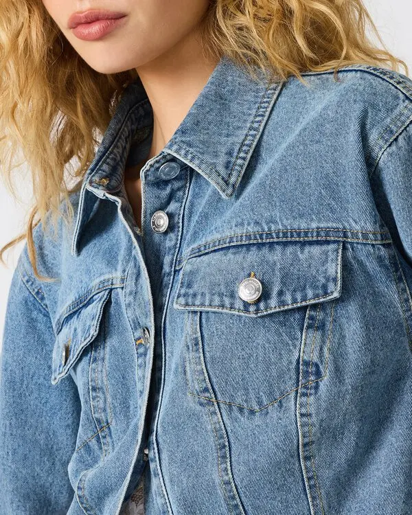 Steve Madden Raleigh Jacket Button Up Jackets & Coats