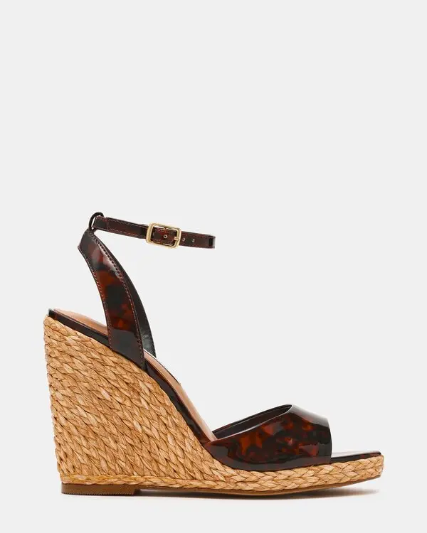 Steve Madden Devin Espadrille Sandals - Tortoise