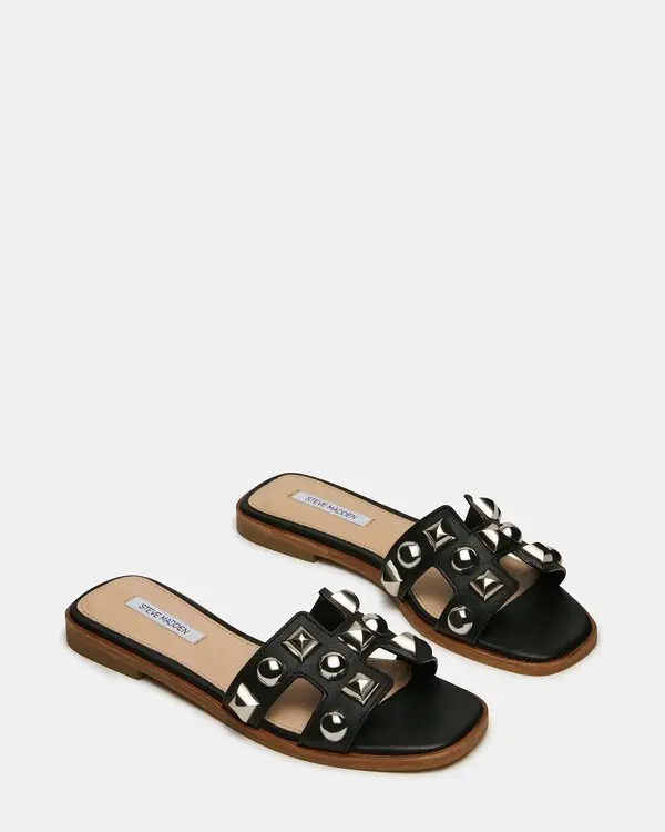 Steve Madden Hadyn Studs Square Toe Sandals