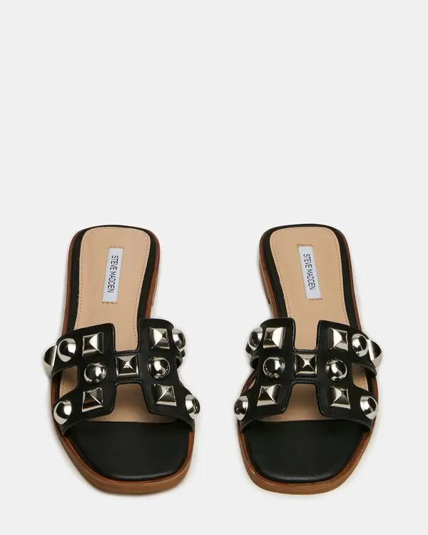 Steve Madden Hadyn Studs Square Toe Sandals
