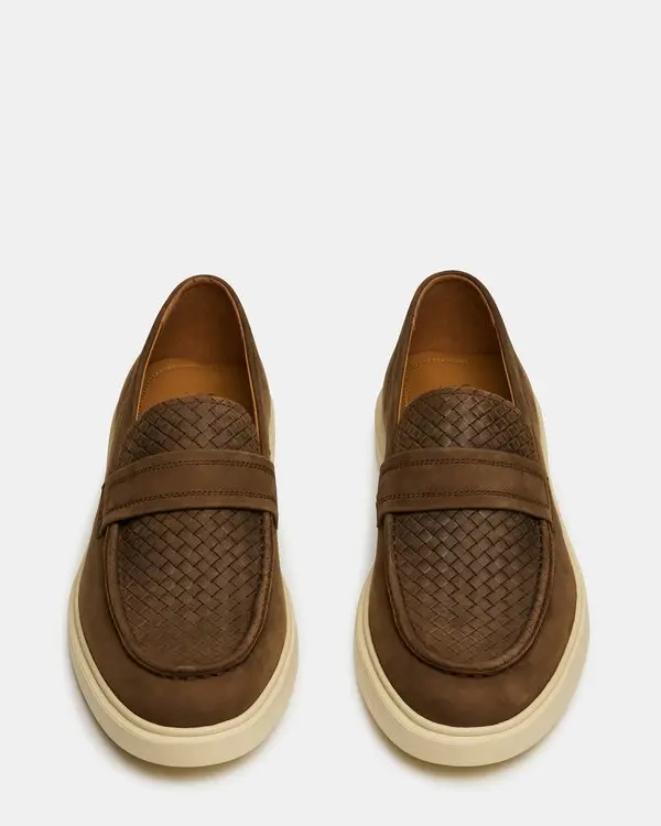 Steve Madden Paul Slip-on Loafers - Brown