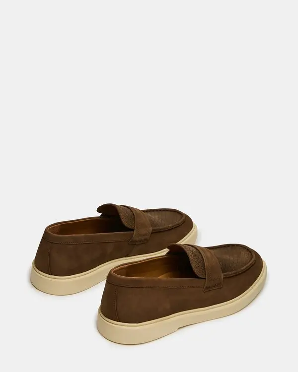 Steve Madden Paul Slip-on Loafers - Brown