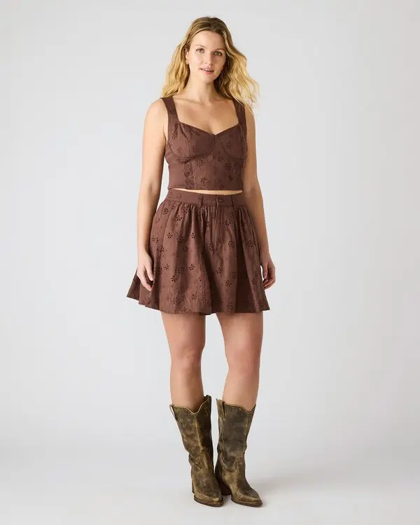 Steve Madden Vanny Skirt Flowy Sets