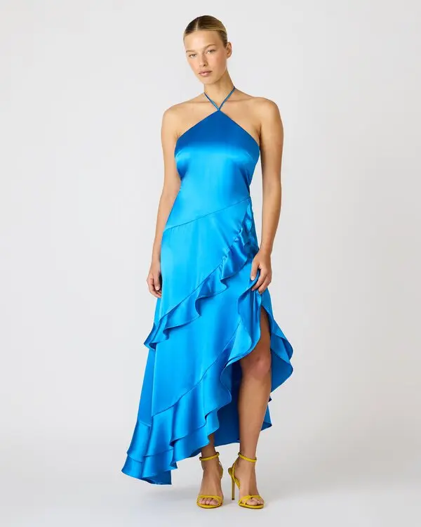 Steve Madden Caspia Dress Blue Sleeveless Dresses - Bluing