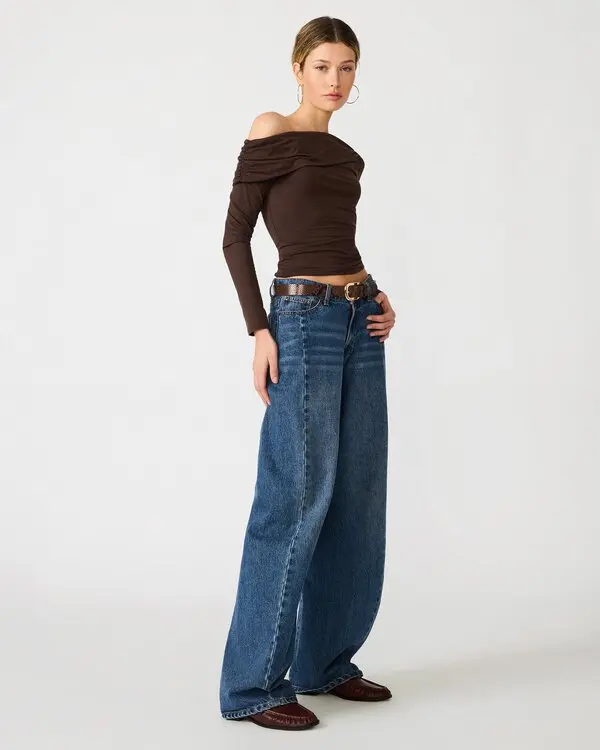 Steve Madden Ryder Knit Top Long Sleeve