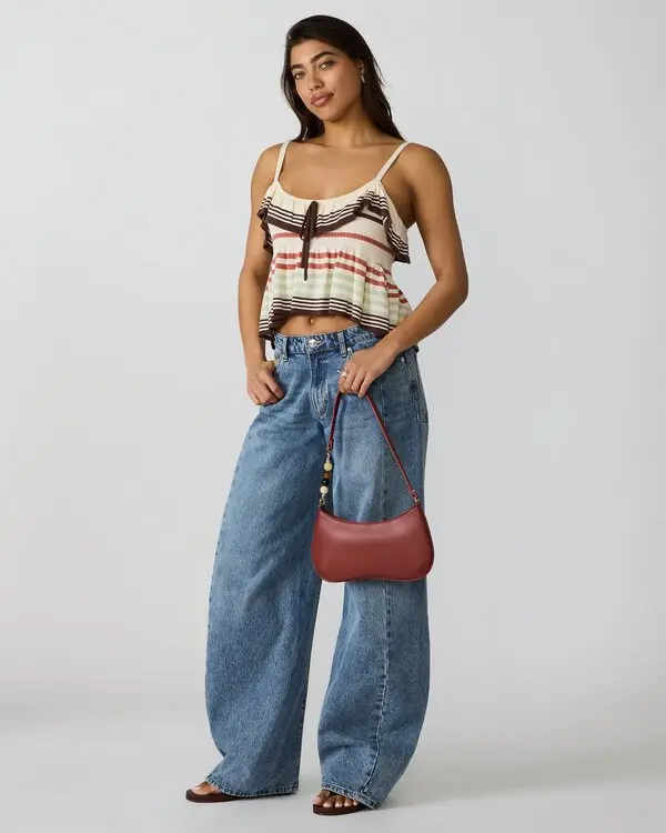 Steve Madden Seren Shoulder Bag With Beaded Strap