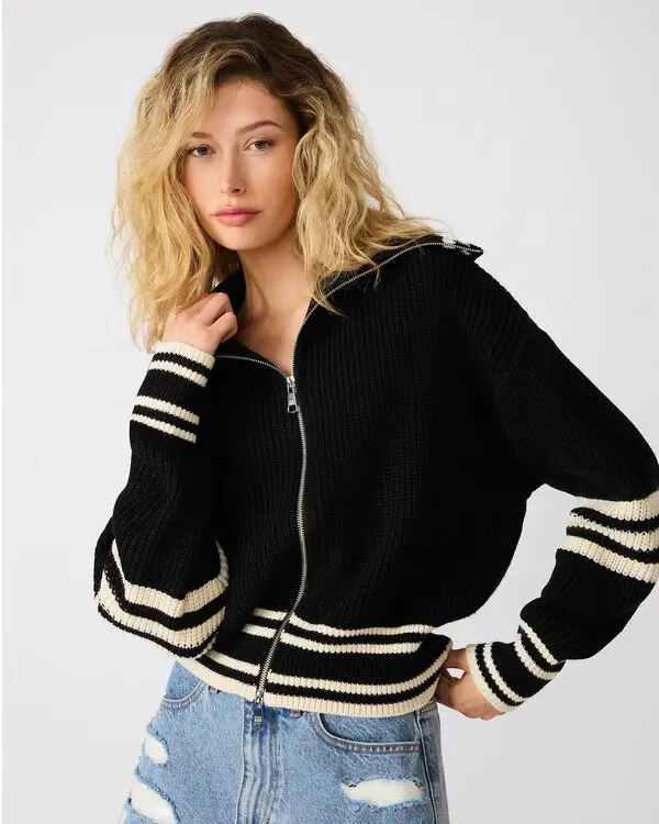 Steve Madden Dara Sweater Long Sleeve Sweaters Tops
