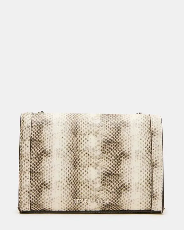 Steve Madden Larisa Python Bag Bone/multi