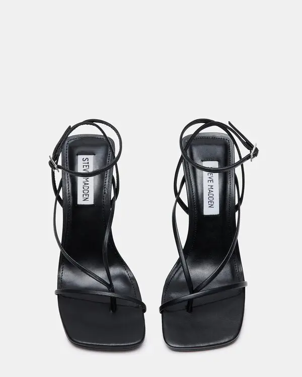 Steve Madden Annie Strappy Stiletto Thong Heels