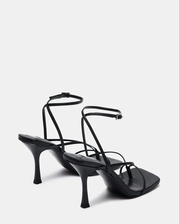 Steve Madden Annie Strappy Stiletto Thong Heels
